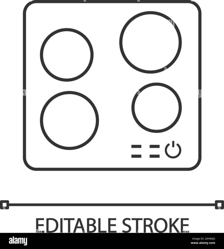 Simbolo placa de induccion - PlacasDeCocina.com.es